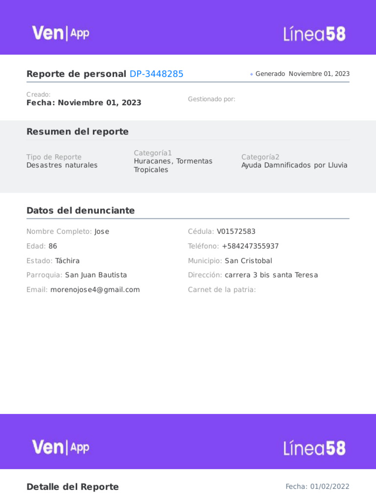 DP-3448285 Linea 58 | PDF