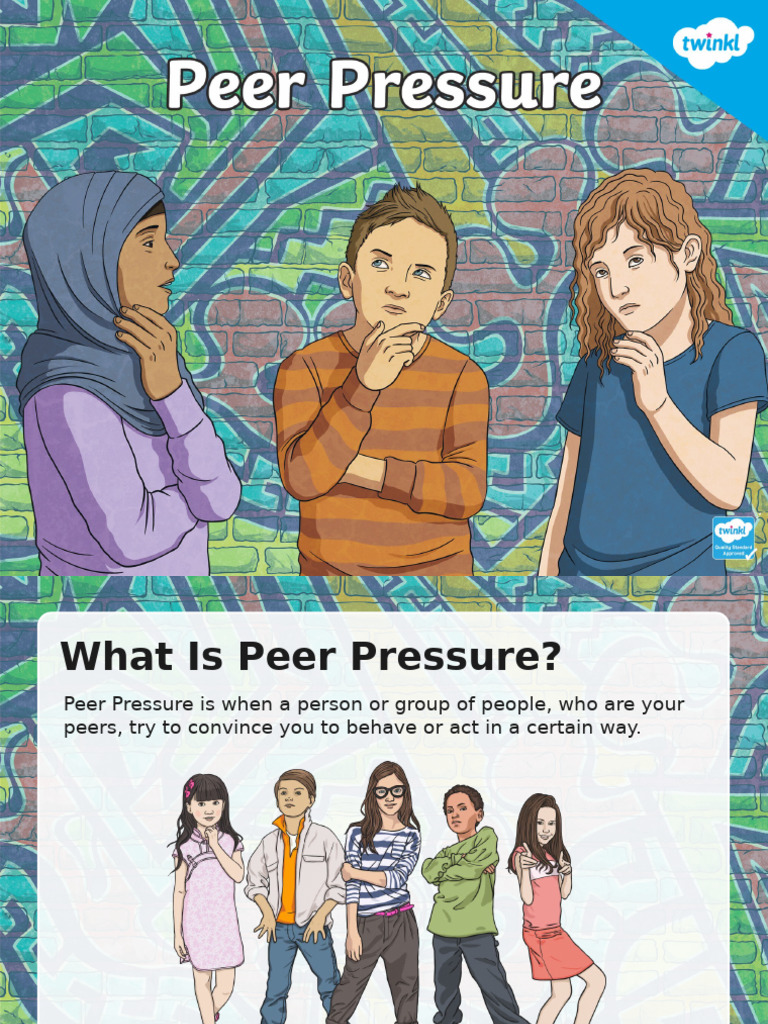 T P 2969 Peer Pressure Powerpoint Ver 2 | PDF
