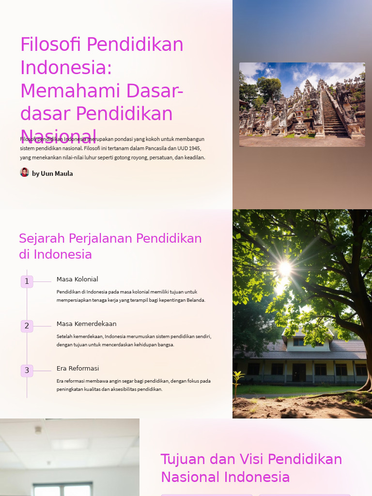 Filosofi Pendidikan Indonesia Memahami Dasar Dasar Pendidikan Nasional ...