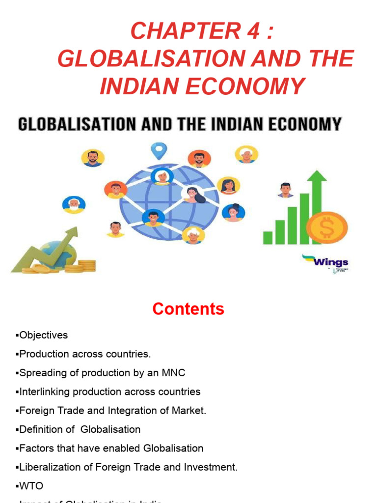E4 Globalisation and The Indian Economy 1 | PDF