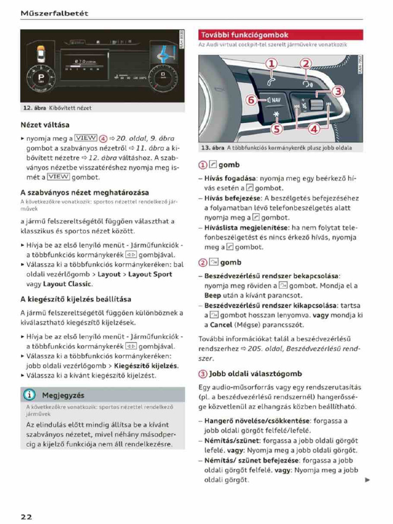 Audi A3 E-Tron Használati Utasítás 20-40 Oldal | PDF