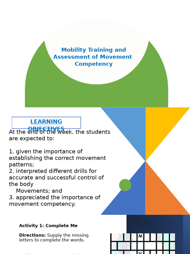 Mobility | PDF