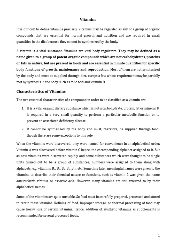 FSN 3.vitamin L2S1 | PDF