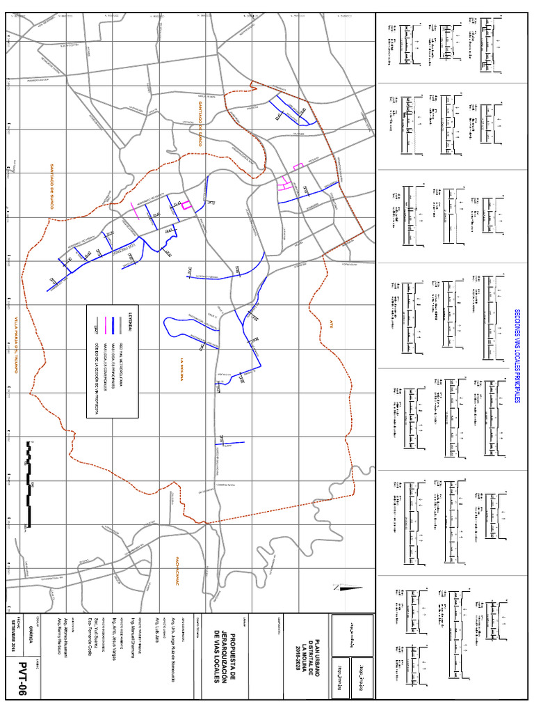 Plan Vial La Molina 2018 | PDF
