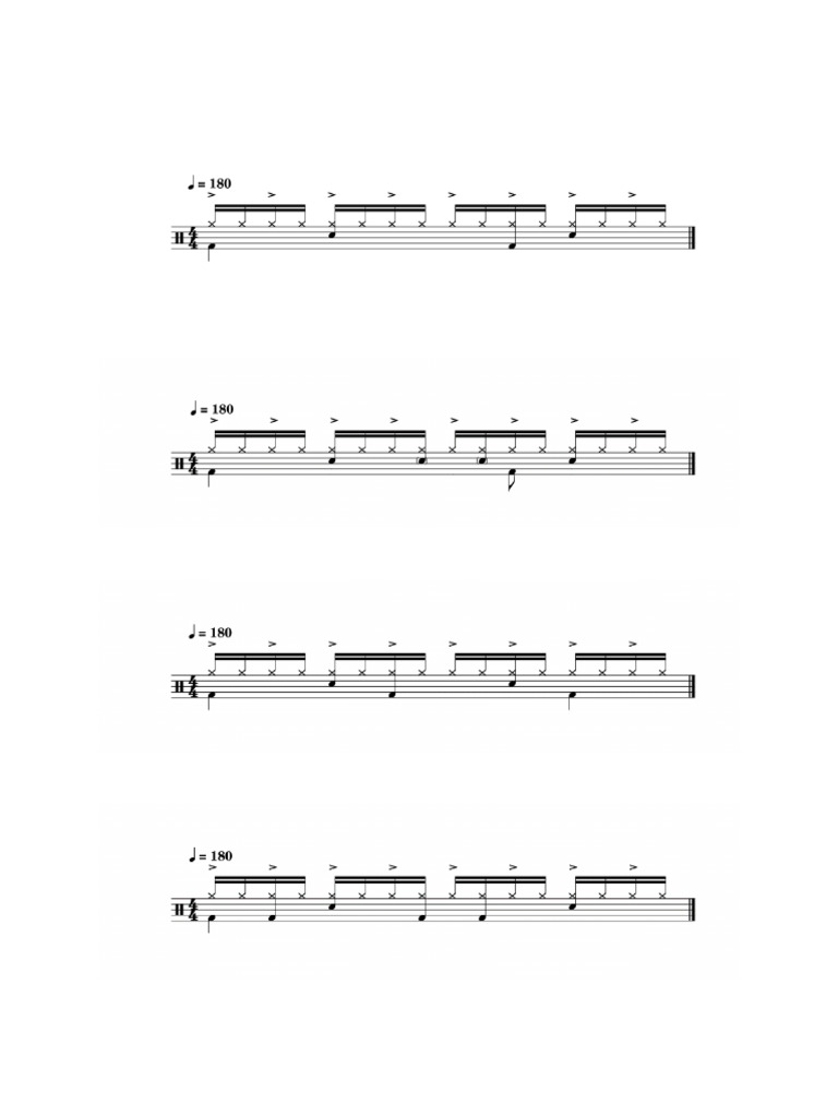 Drum-and-Bass-Pattern | PDF