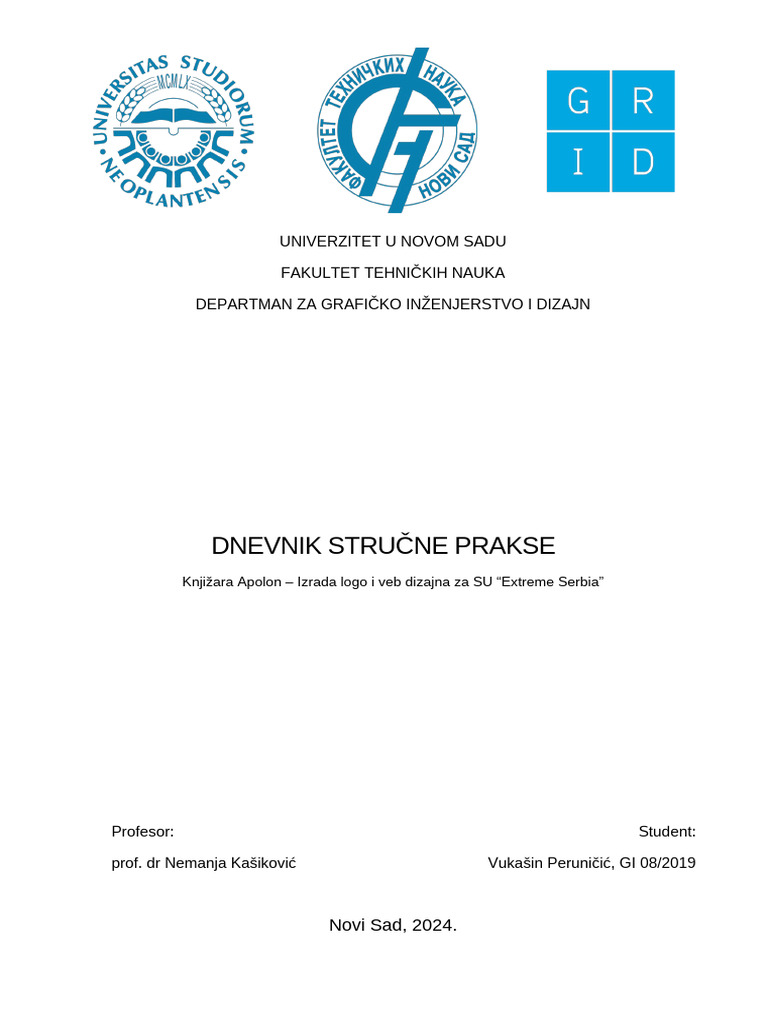 Dnevnik prakse | PDF