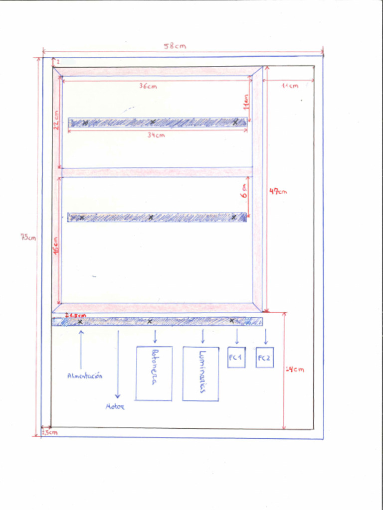 P02 Esquema Montaje Cuadro Automatismos | PDF