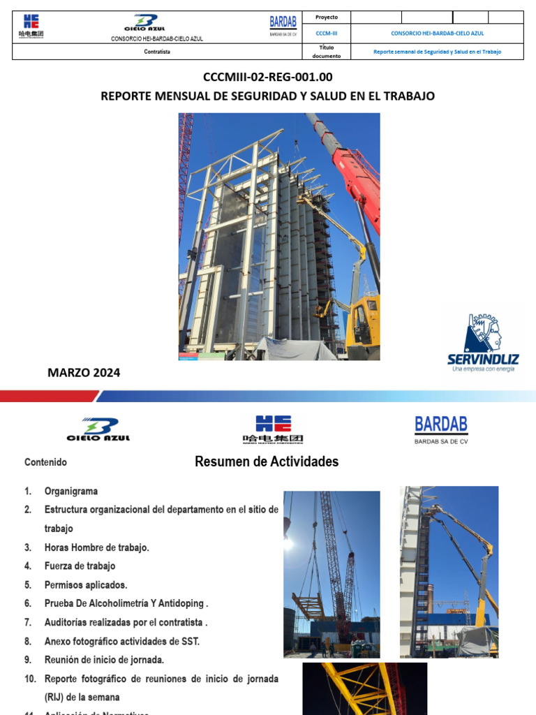 Reporte Mensual Marzo 24 | PDF
