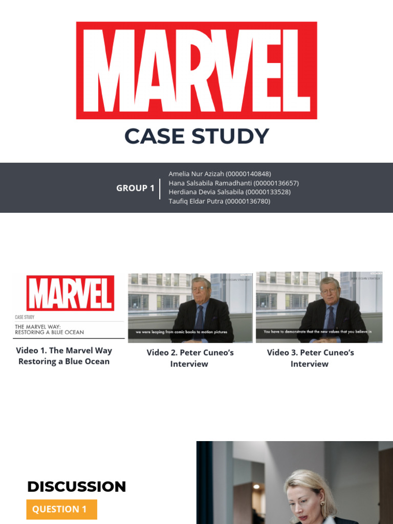 Marvel Study Cae | PDF | Marvel Comics | Business
