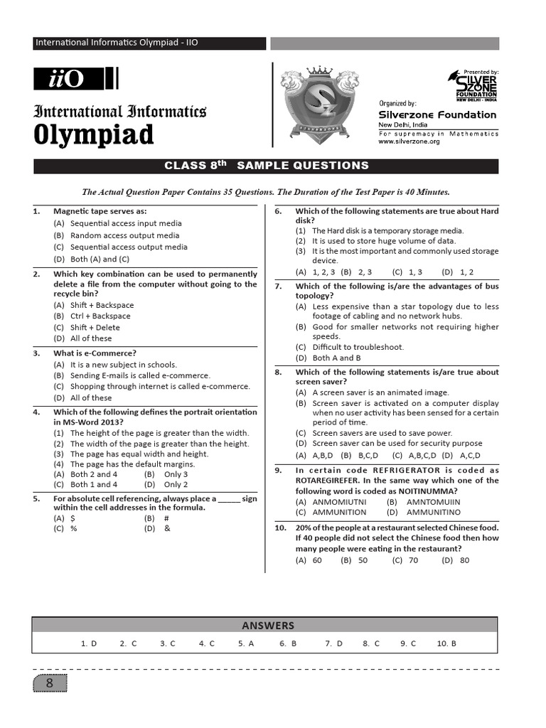 Assets File Syl Sam Papers Iio 8 | PDF