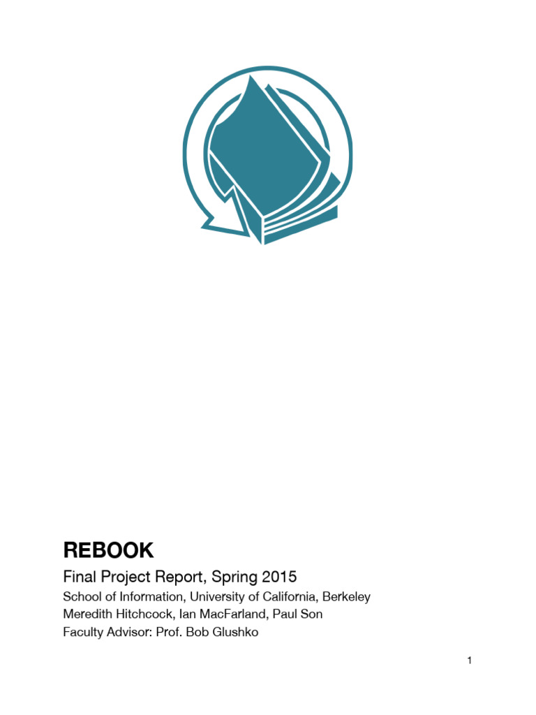 Rebook Finalreport | PDF