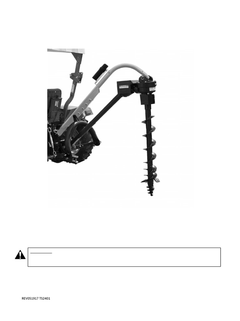 Posthole Digger Specs | PDF