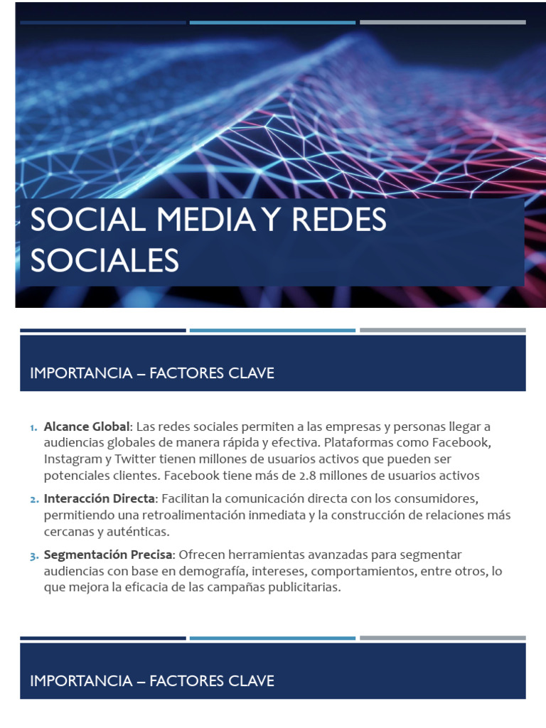 Social Media y Redes Sociales L | PDF