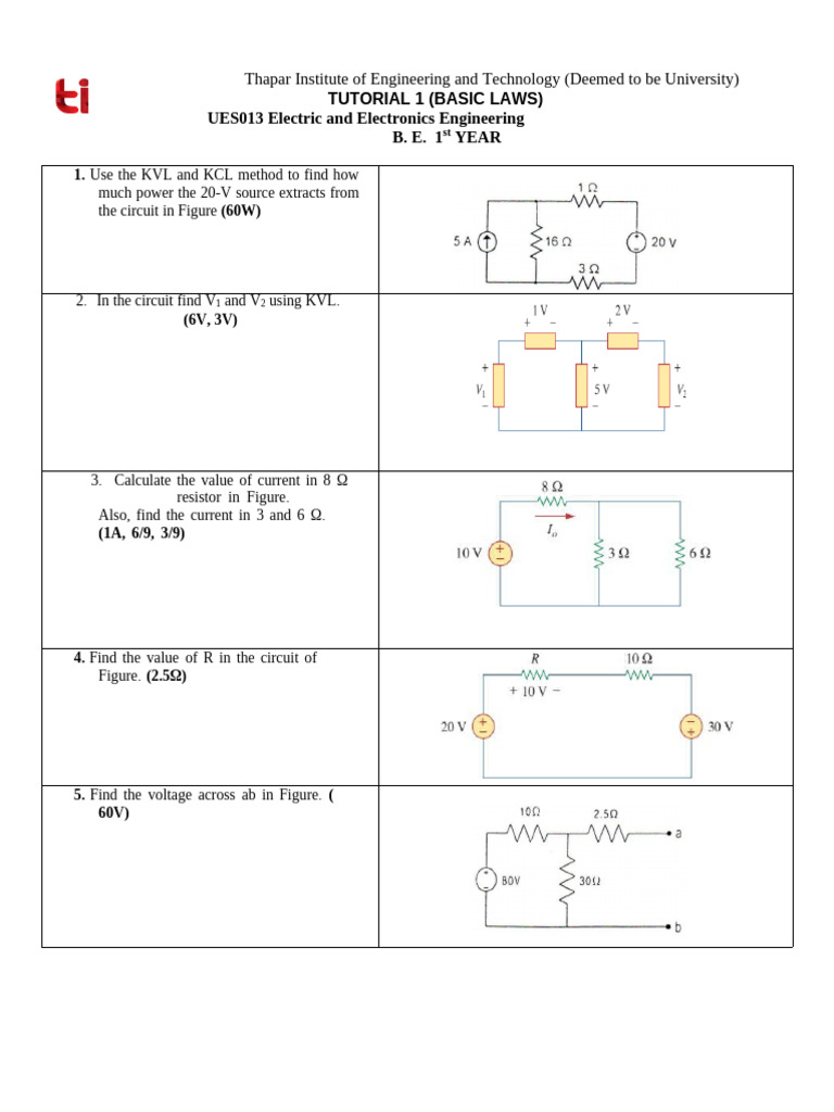 1-Tutorial-1 | PDF