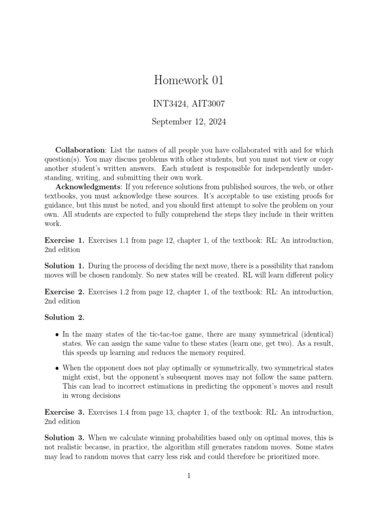 HW Templates 01 | PDF