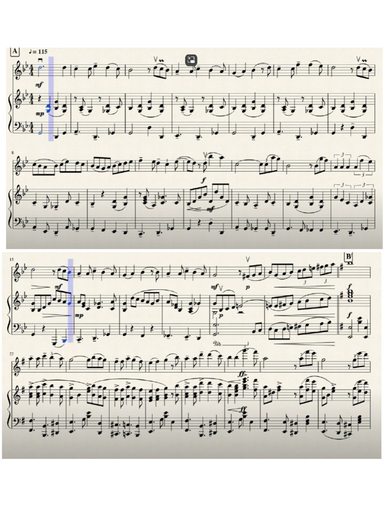 Danzón 2 Piano | PDF