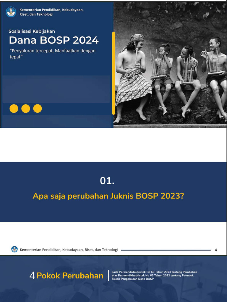 Kebijakan Dana BOSP 2024 | PDF