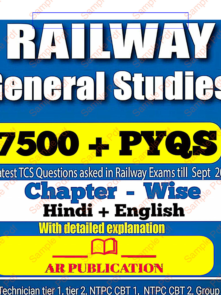 Railway Gs Book Hindi | PDF