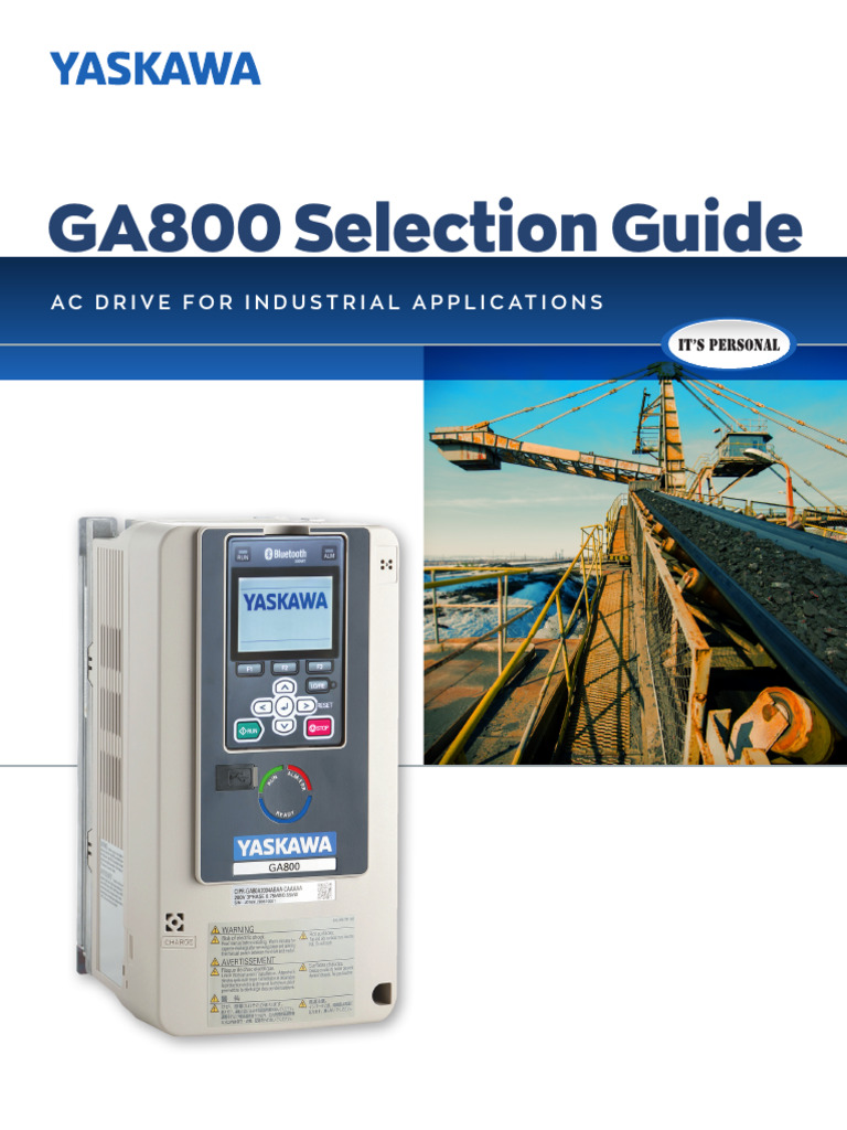 GA800 Selection Guide | PDF
