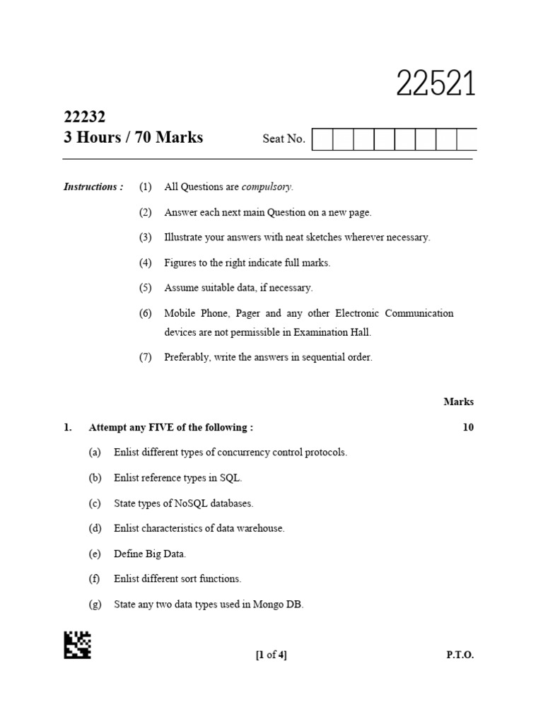 2023 Summer Question Paper (Msbte Study Resources) | PDF