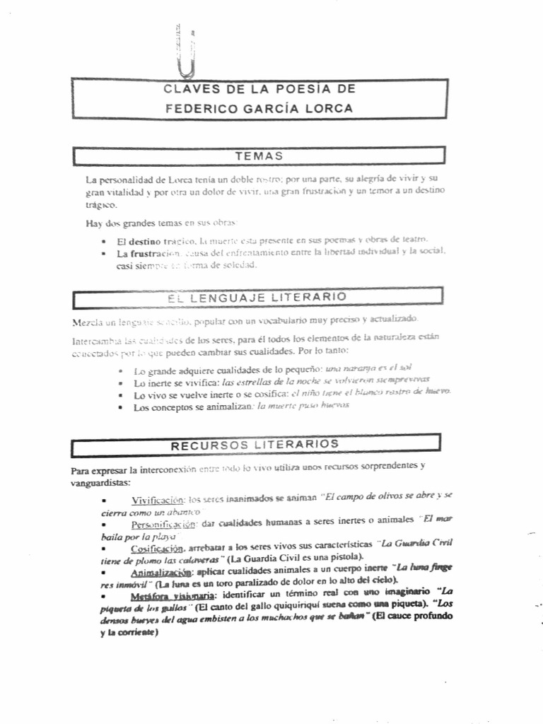 Federico García Lorca | PDF