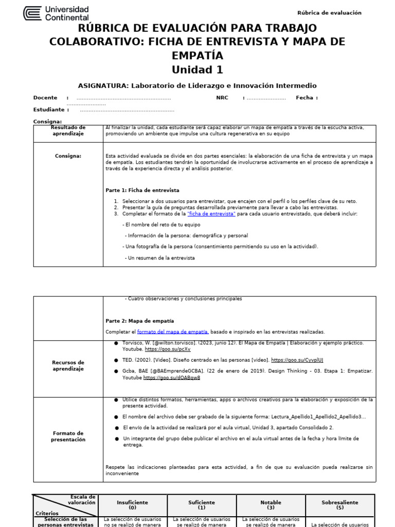 3.3. RE - U1 - Laboratorio de Liderazgo e Innovación Intermedio | PDF | Comunicación humana ...