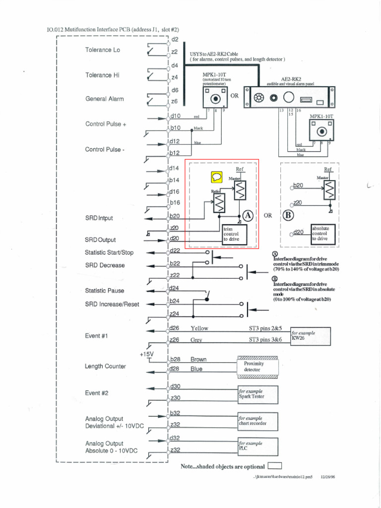 -Zumbach- Harting Pin diagram | PDF