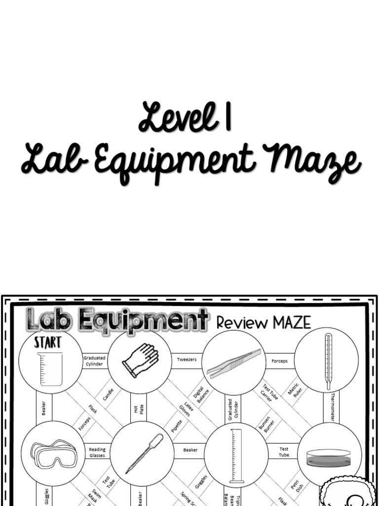 Lab Equipment Maze | PDF