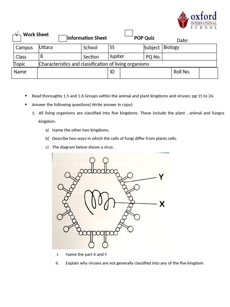 Class 8 Biology | PDF | Science & Mathematics
