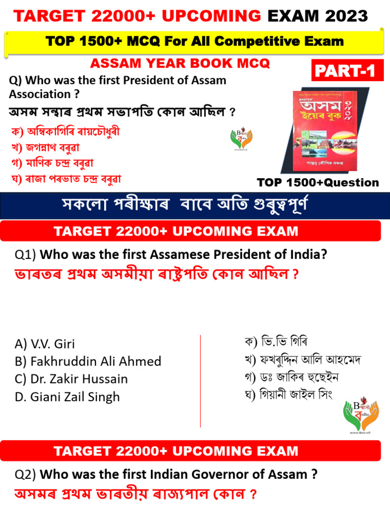 Assam Year Book | PDF