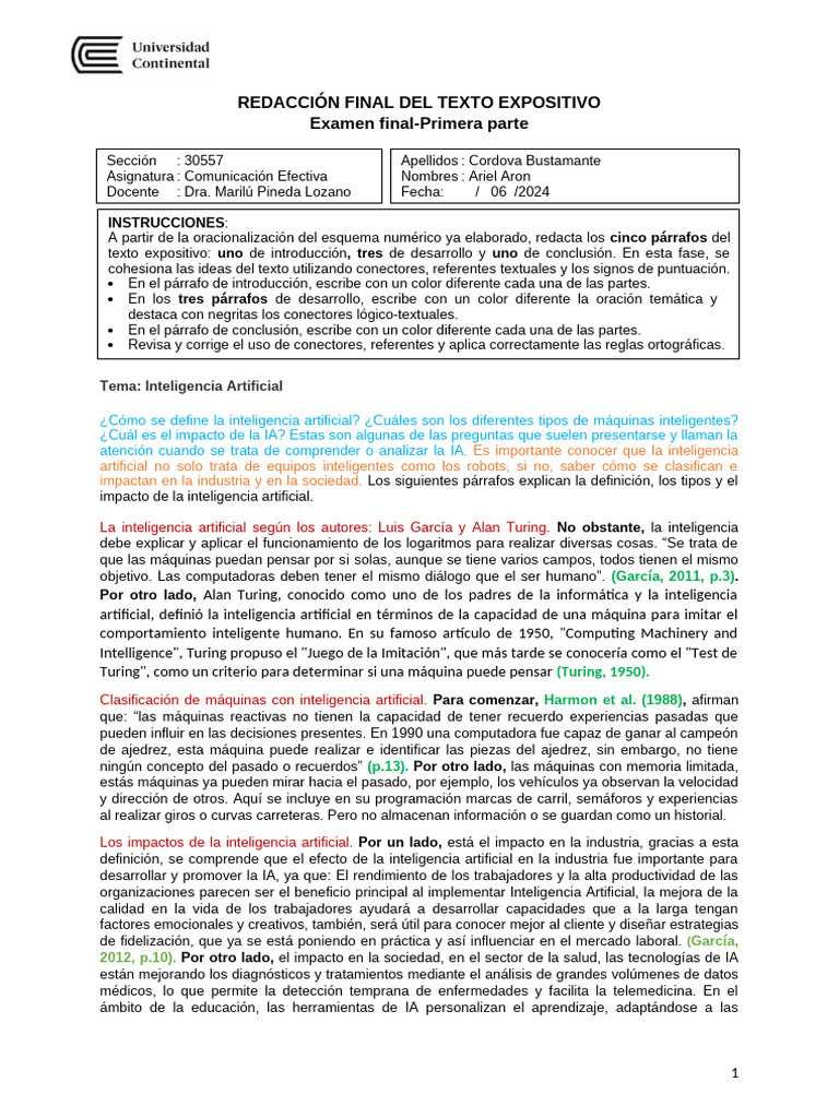 Redaccion Texto Final | PDF