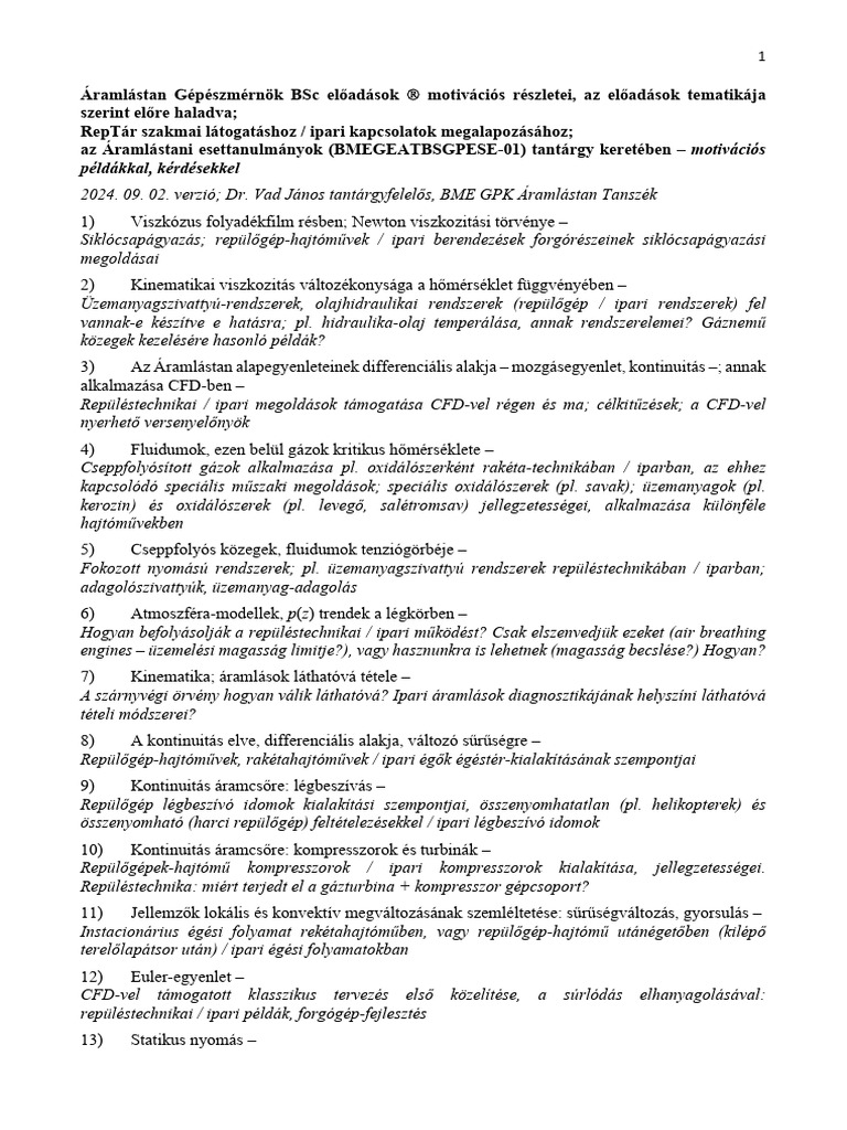 Aramlastan RepTar Motivaciok 240902 | PDF