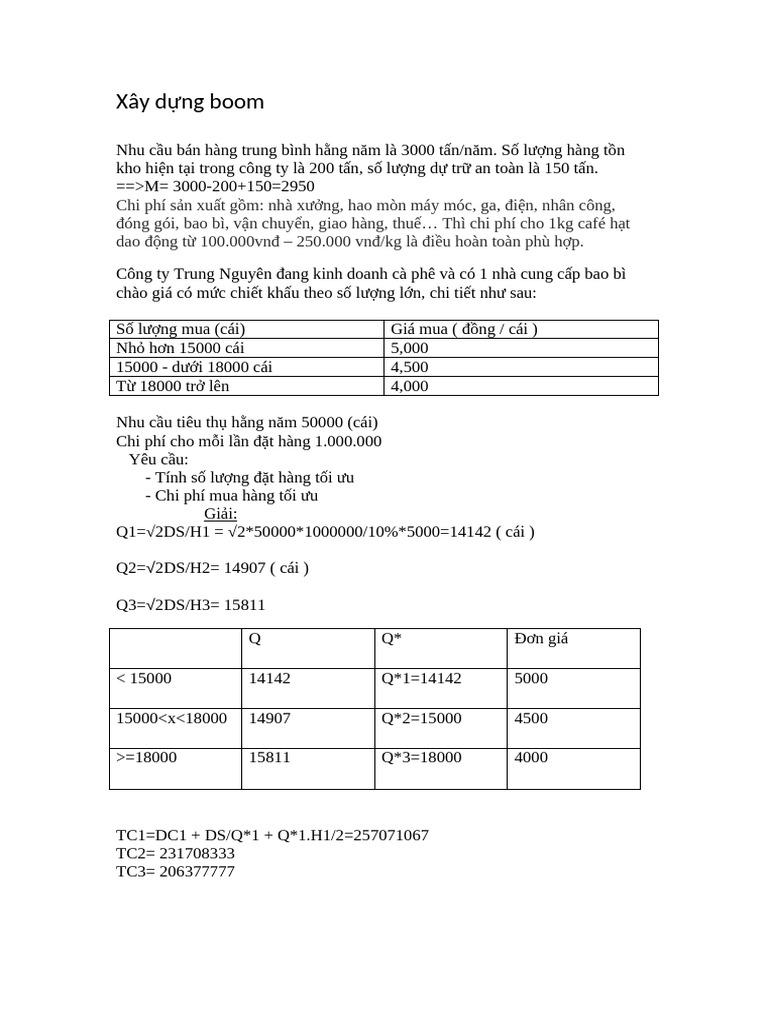 Xây D NG Boom | PDF