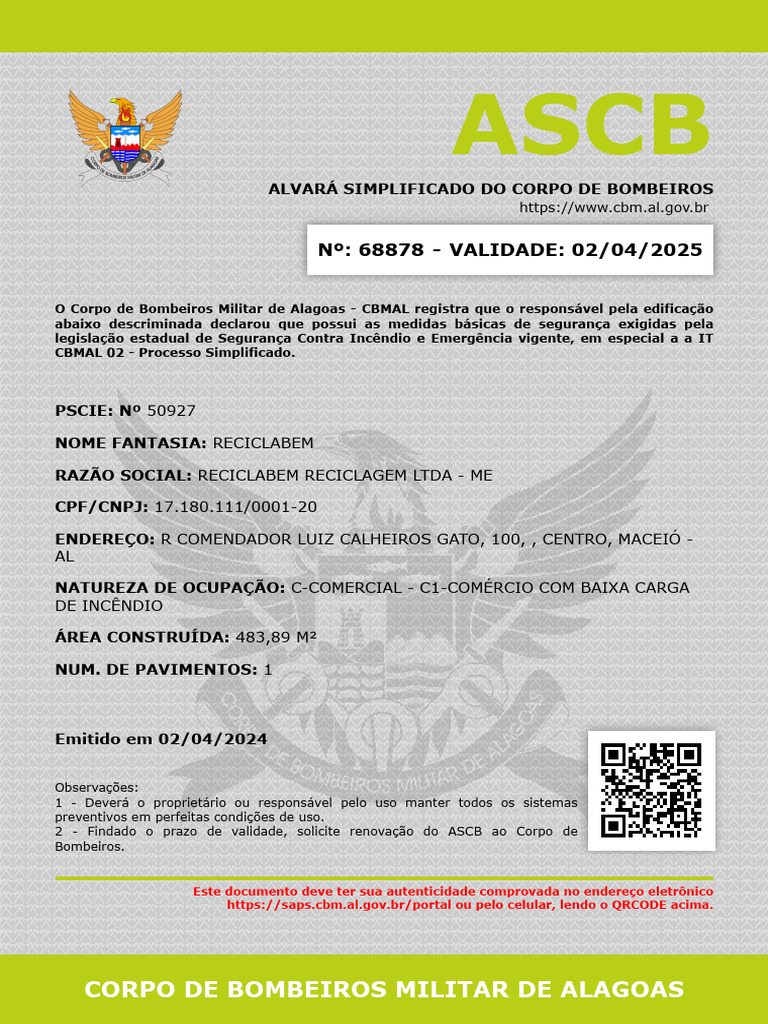 Ascb - Recicle Bem | PDF