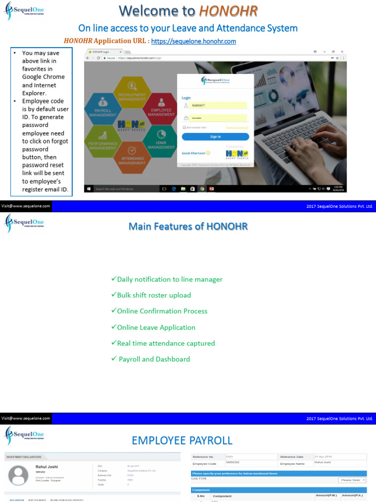 Employee Manual HONOHR | PDF