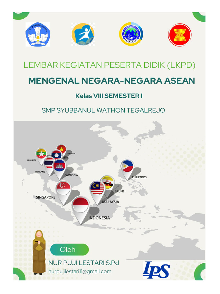 LKPD Mengenal Negar Negar Asean | PDF