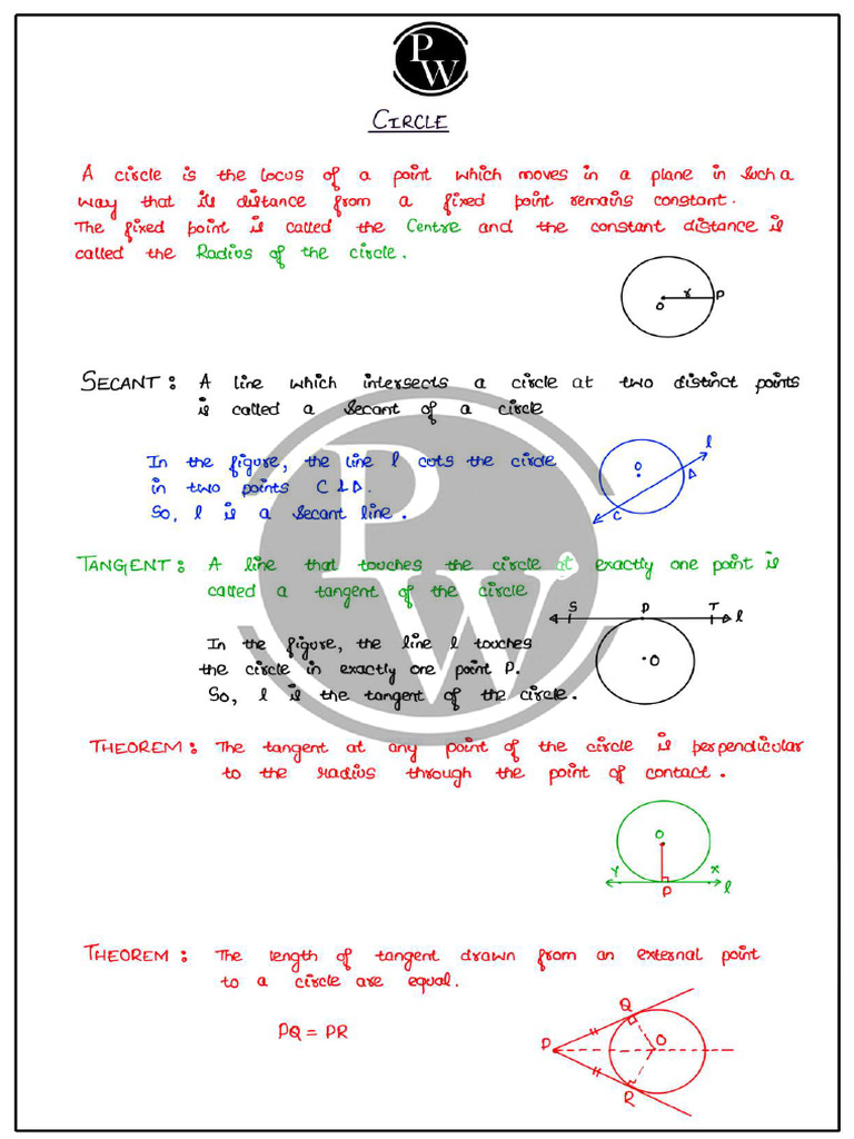 Circle | PDF
