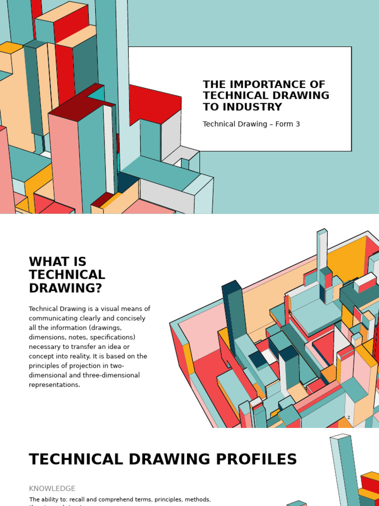 Form 3 - Technical Drawing As A Universal Language | PDF