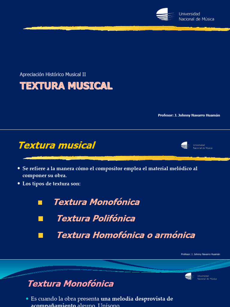 Textura Musical | PDF