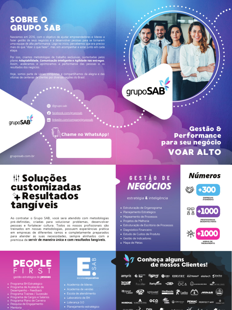 Folder Grupo Sab | PDF