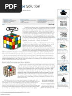 How To Solve A Rubik's Cube, Step by Step - WIRED | PDF