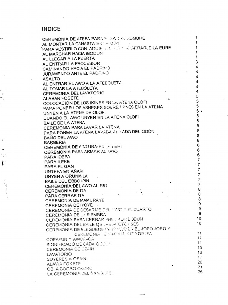 LIBRO de IFA VIEJO El Gran Libro de Ifa | PDF