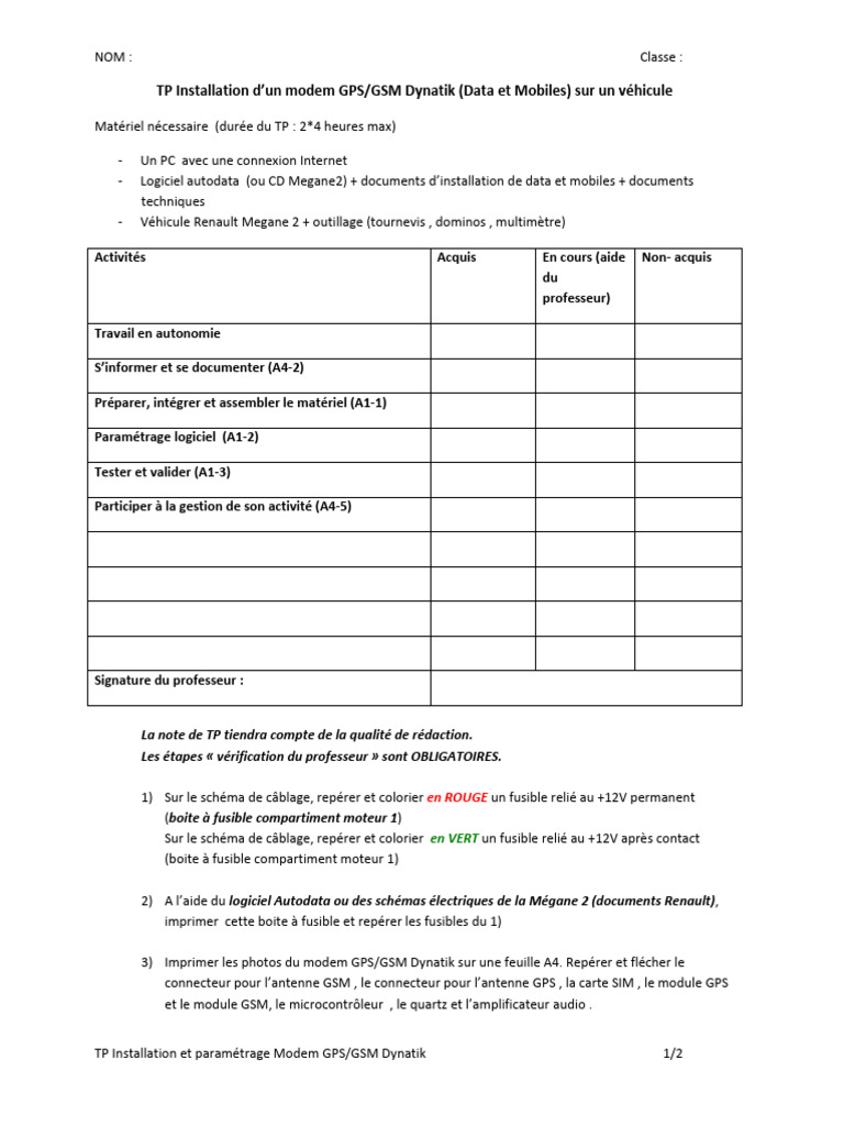 TP Installation Diode | PDF | Telecommunications