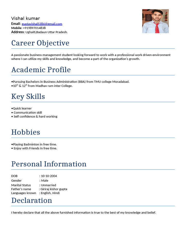 Vishal - Kumar.00 123228 | PDF