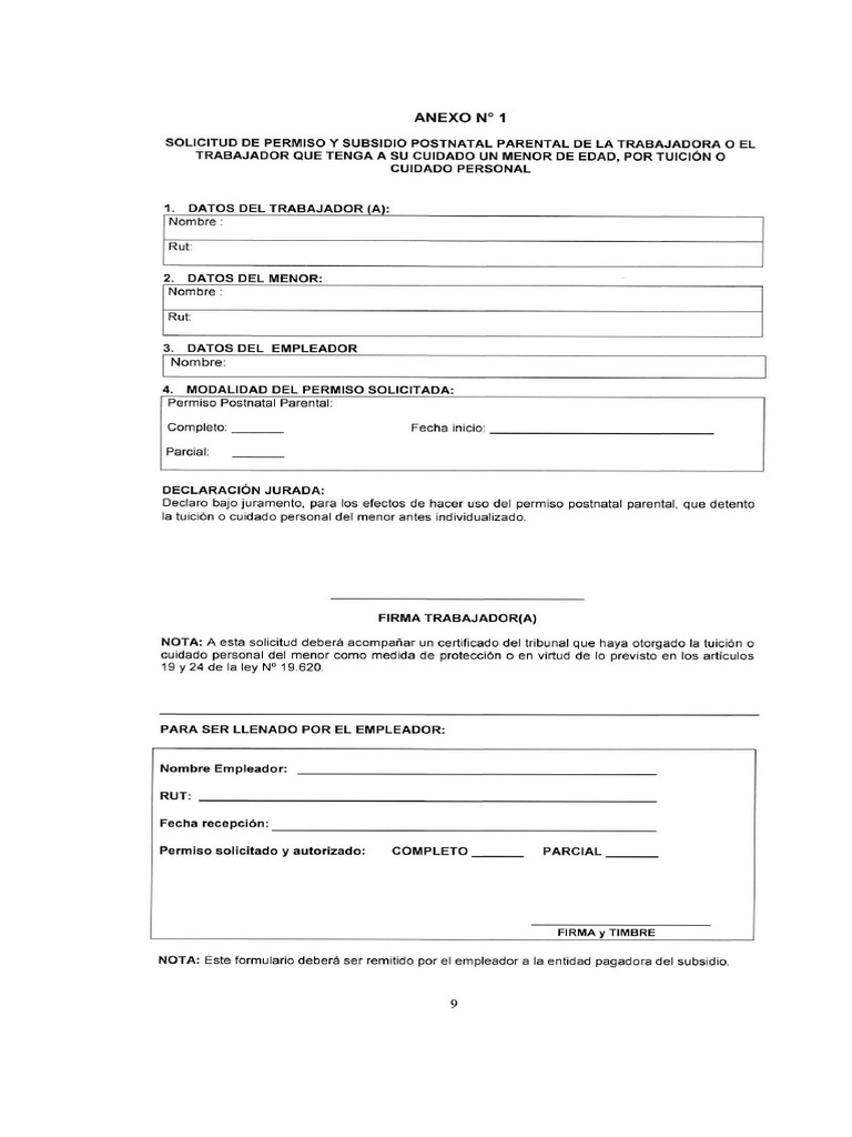 Formulario Circular #2790 | PDF