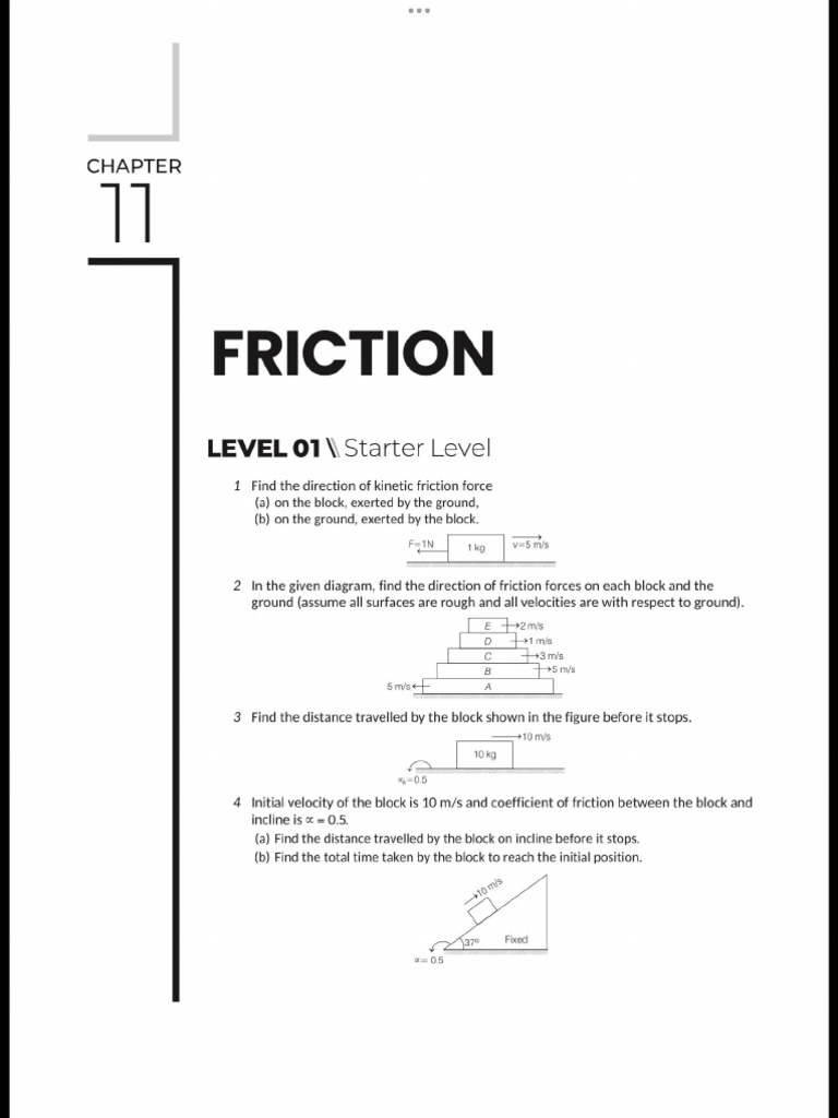 Friction | PDF
