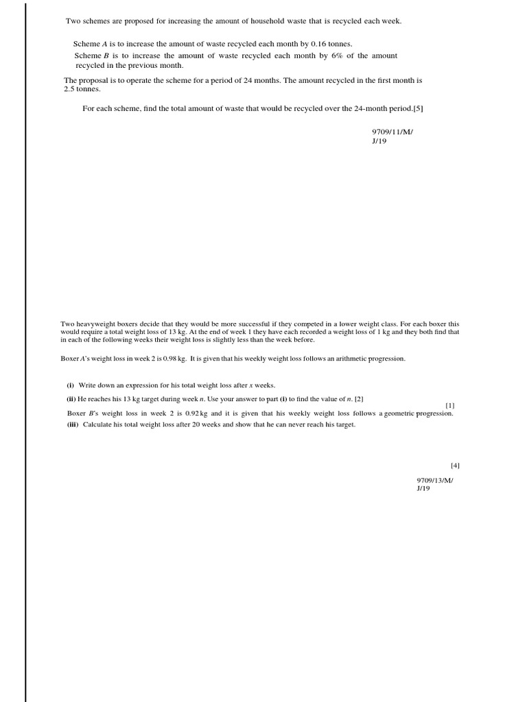 S4 S4 Sum Formula Given QP | PDF