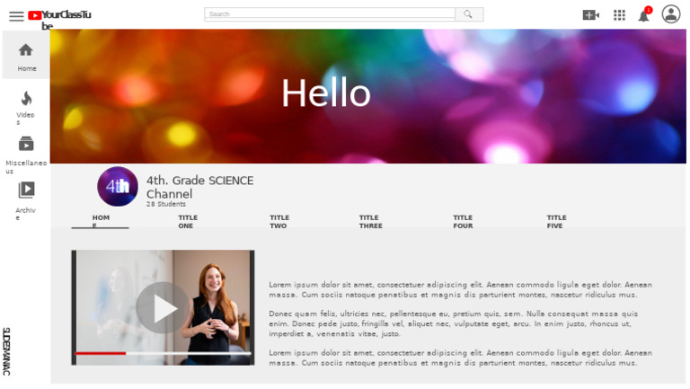 YouTube Template Good | PDF
