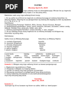 Mga Salitang Hiram Sa English | PDF