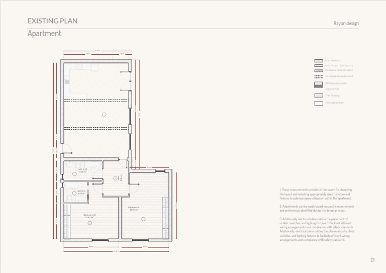 Interior Presentation Template Floorplan | PDF